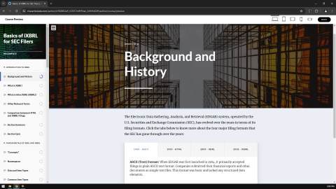 Inline XBRL Web-based Training - Self-paced Online | Call/Text 585-510-3890