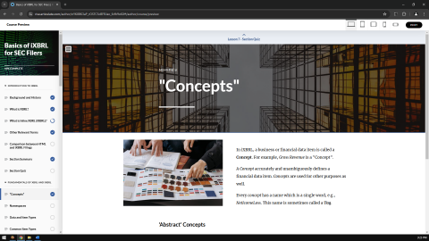 Inline XBRL Web-based Training - Self-paced Online | Call/Text 585-510-3890