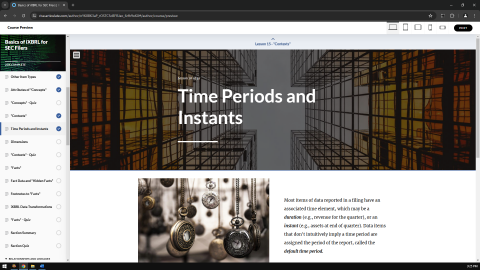Inline XBRL Web-based Training - Self-paced Online | Call/Text 585-510-3890