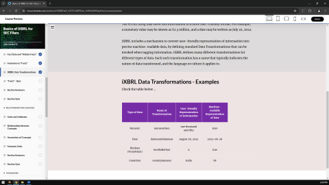 Inline XBRL Web-based Training - Self-paced Online | Call/Text 585-510-3890