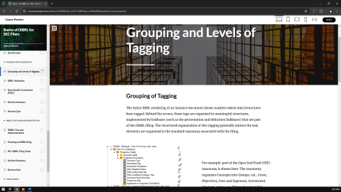 Inline XBRL Web-based Training - Self-paced Online | Call/Text 585-510-3890