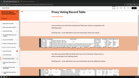 SEC Form N-PX Web-based Training - Self-paced Online | Call/Text 585 ...